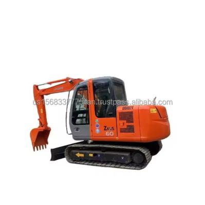 Cina Mini Hitachi ZX60 escavatore da 6 tonnellate Made in Japan con pompa idraulica originale del 2016 in vendita