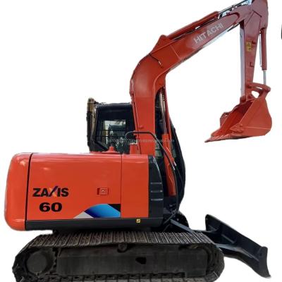 Cina Mini escavatore Hitachi ZX60 6t Hyperkinesis Usato escavatore Made in Japan 6000 KG in vendita