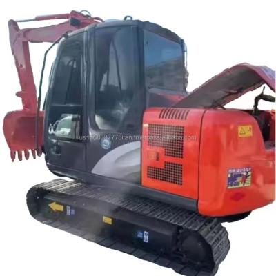 Cina Hitachi ZX60 mini escavatore da 6 tonnellate prodotto in Giappone con cilindro idraulico originale e usato in vendita