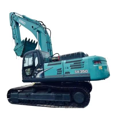 Cina 2016 usato Kobelco SK350 escavatore scavatore con pompa idraulica originale in buone condizioni in vendita