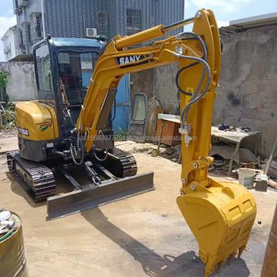 Cina 3.8TON Peso operativo SANY SY35U Escavatore usato in ottime condizioni e motore in vendita