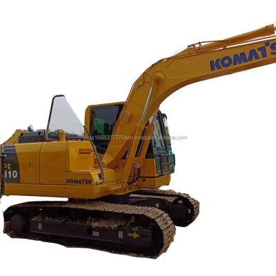 Cina Komatsu PC110-8 Escavatore idraulico da 11 tonnellate utilizzato in Giappone con 0-2000 ore di lavoro in vendita