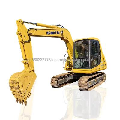 Cina 6 tonnellate Komatsu PC60 Escavatore usato con valvola idraulica originale e scarse ore di lavoro in vendita