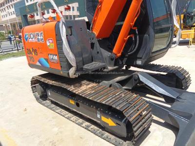 Cina Macchine da costruzione Usato Hitachi ZX70 escavatore con 98 kW di potenza e basso orario di lavoro in vendita