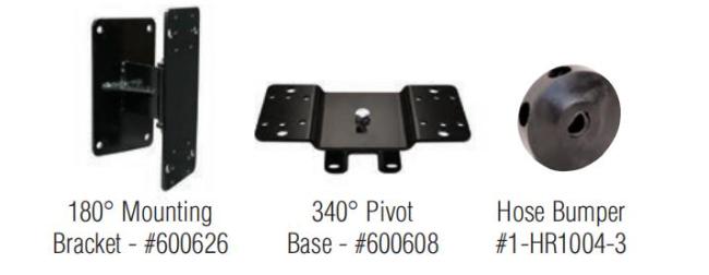 il braccio Multi-posizionale della guida facilita l'avvolgitore per tubo dell'aria pulita del metallo del supporto del soffitto, della parete o del pavimento