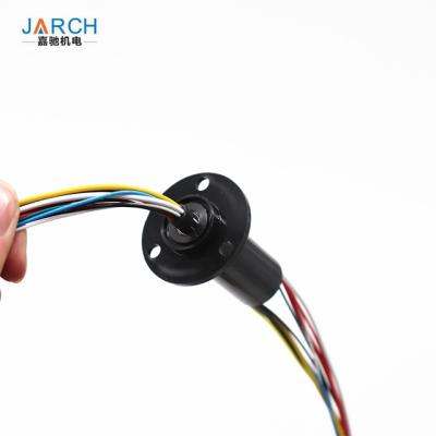 China Drehende PlastikKontaktverbindung des Signal-Ethernet-Schleifringkapsel-Schleifrings zu verkaufen