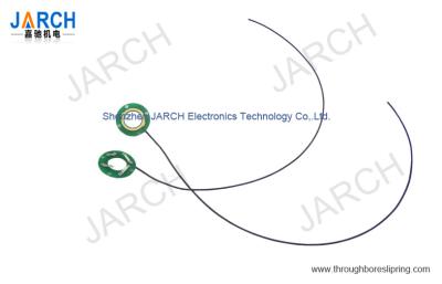 China 1 Circuit Ultrathin Compact Hollow Slip Ring Used In Laboratory Equipment for sale