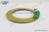 China 6 Circuits rotary electrical interface , electric flat slip ring For Robotics for sale