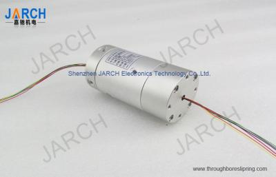 China 4 - Passage Pneumatic Slip Ring Signal 2A 500 Rpm With 6-24 Electrical Circuits for sale