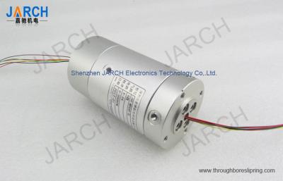 China 4 - Passage Pneumatic Slip Ring Signal 2A 500 Rpm With 6-24 Electrical Circuits for sale