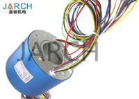 China JARCH 60mm Through Bore Slip Ring 250-500RPM 2-72 Circuits TTL Control for sale