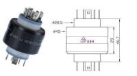 China 8 Poles Mercury Slip Ring 200rpm 6-30A Anti Jamming for Signal and Power Transfer for sale