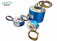 China Hollow Shaft Through Bore Slip Ring 12mm-500mm Fiber Brush Technology 2-5A for sale