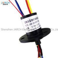 China 4 Circuit 30A Wind Turbine Slip Ring 22mm Diameter Gold Contacts 250RPM for sale