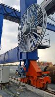 China High Current Crane Cable Reel Motorized Cable Drum 100m 500V for sale