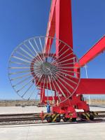 China High Current Crane Cable Reel Motorized Cable Drum 100m 500V for sale
