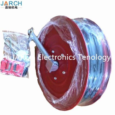 中国 手動苦境の火の頑丈な延長コードの巻き枠、延長ケーブルのドラム炭素鋼 販売のため