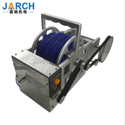 China Carrete retractable de fibra óptica de la manguera, tambor del carrete de cable del diámetro de 3m m para el elevador en venta