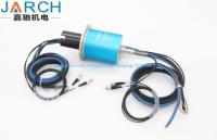 China Electro-optical Slip Ring 12 Circuits 2A 1 Fiber Channel High Speed 2000rpm for sale