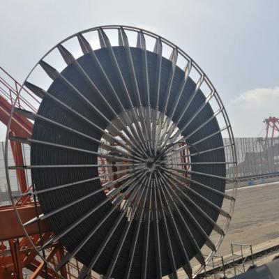 China 10 Ton Single Girder Ton Retractable Hose Reel 250A Cable Reel Drum for sale