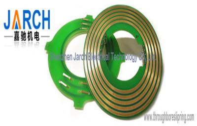 China PCB Type Pancake Slip Ring From JARCH with through bore size 35mm 6 Thickness Speed:200RPM for sale