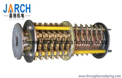 China 600A por el circuito, 20 anillo colectando de gran intensidad de la señal de los circuitos 5A para la grúa costera en venta