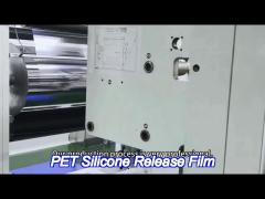 Filme de liberação de silicone ecológico de alta clareza Liner de liberação de animais de estimação 23μM