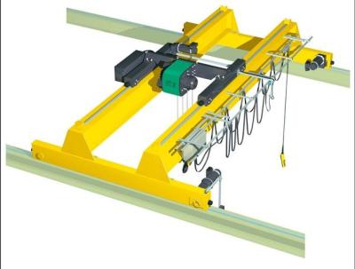 China High Performance European Double Beam Bridge Crane 50 Ton Overhead Crane for sale