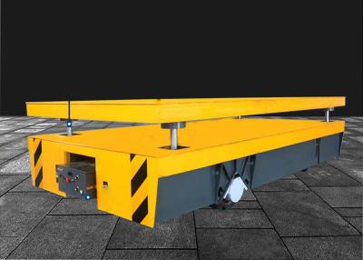 China Speed Adjustable 15ton AGV Transfer Cart With Magnetic Navigation for sale
