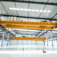 China Custom Double Girder Overhead Crane High Rigidity for Manufacturing Warehouse Lifting Work for sale