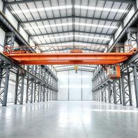 China Custom Double Girder Overhead Crane High Rigidity for Manufacturing Warehouse Lifting Work for sale