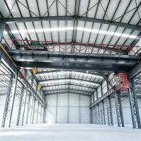 China Custom Double Girder Overhead Crane High Rigidity for Manufacturing Warehouse Lifting Work for sale