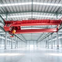 China Custom Double Girder Overhead Crane High Rigidity for Manufacturing Warehouse Lifting Work for sale