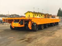 China Synchronous lifting multi modular Self-propelled Modular Transporter for bridge segment relocation for sale