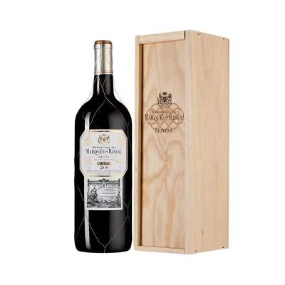 China Recyclable Magnetic Closure Wine Glass Bottle Packaging Box for Customization Options for sale