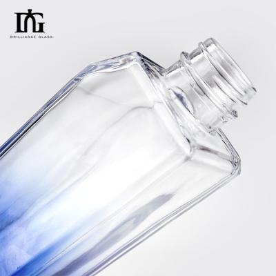 China 500ml 700ml 750ml Glass Bottle for Whisky Rum Gin Tequila Brandy Spirits Nordic Style for sale
