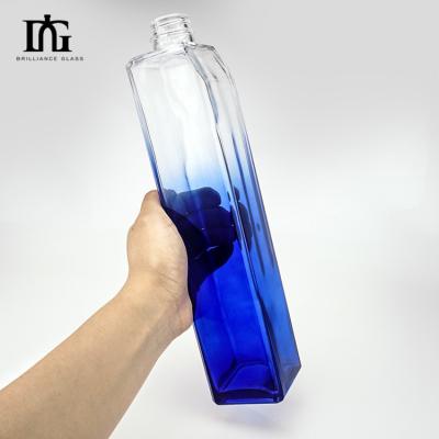 China 500ml 700ml 750ml Glass Bottle for Whisky Rum Gin Tequila Brandy Spirits Nordic Style for sale