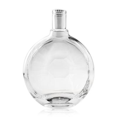 Cina 500 ml 700 ml 750 ml bottiglie di vetro per la manipolazione della superficie del ghiaccio Gin Vodka Whiskey Liquor Spirit in vendita