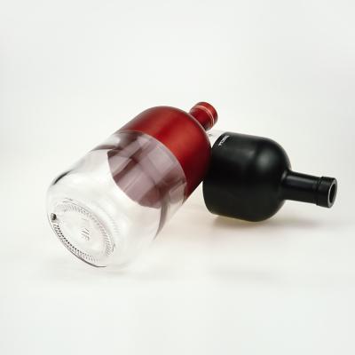 Cina OEM/ODM accettabile Bottiglia di gin 750 ml con tappo di sughero in vendita