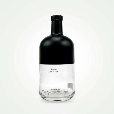 Cina OEM/ODM accettabile Bottiglia di gin 750 ml con tappo di sughero in vendita