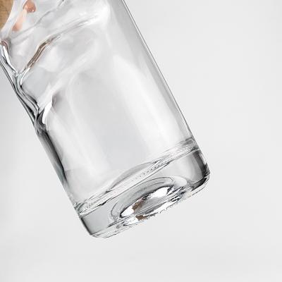 Cina Bottiglia di vetro da 750 ml per la stampa a schermo di liquori e vini in vendita