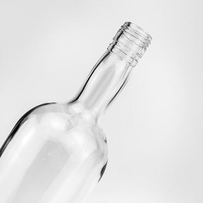 China 750 ml 75 cl heldere lege glazen drankflessen voor OEM/ODM Acceptabele aanpassing Te koop
