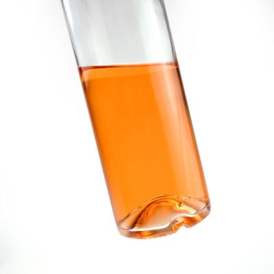Cina Bottiglie di vino in vetro da 700 ml e 70 cl per liquori e bevande in vetro trasparente riciclato in vendita