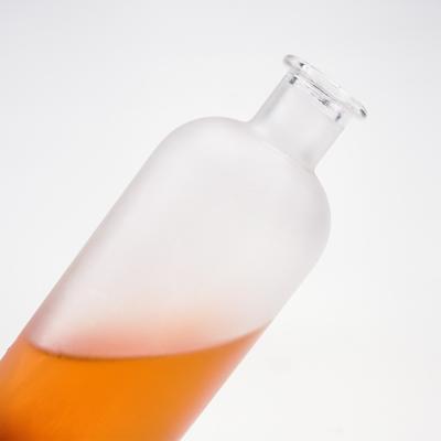 Cina Bottiglia di vetro congelato da 200 ml a 500 ml a 700 ml a 750 ml per vodka e vino spiritoso OEM/ODM accettabile in vendita