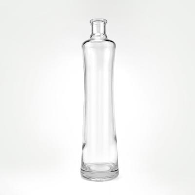 China Glasflesjes 500 ml met kurkdeksel en glazen kraag Te koop
