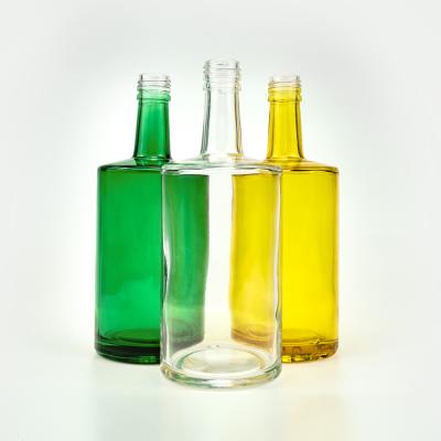 Cina Bottiglia di vodka da 750 ml per whisky brandy liquore vino bottiglia in vetro con logo personalizzato in vendita