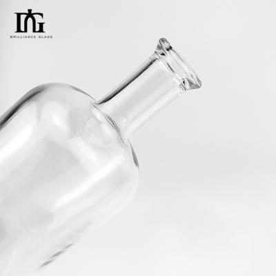 Cina Bottiglia di vetro a tappo a vite di sughero Volcano unico Disegno di fondo 500ml/700ml/750ml Capacità in vendita