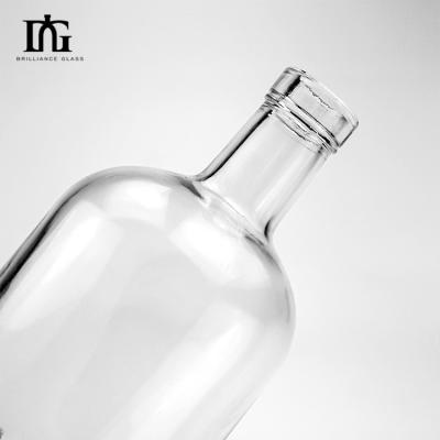 中国 自由にカスタマイズ 700ml ウイスキー・ラム・ジン コーク付き空き酒瓶 販売のため