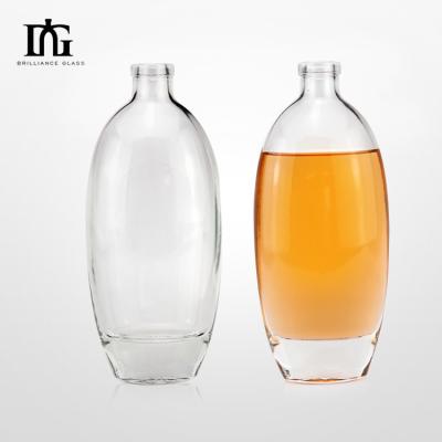 Cina 500ml/700ml/750ml Capacità Bottiglia di vino Super Flint Contenitore in vetro per bevande energetiche in vendita