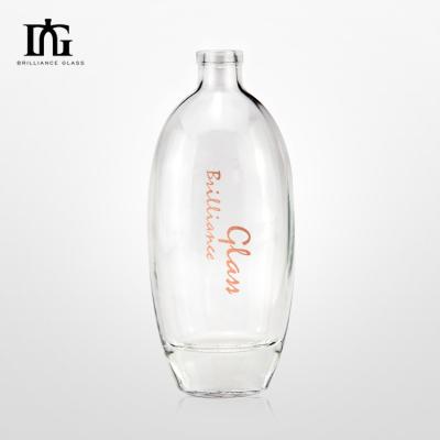 Cina 500ml/700ml/750ml Capacità Bottiglia di vino Super Flint Contenitore in vetro per bevande energetiche in vendita